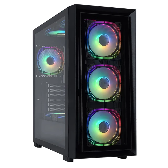 Sate(k51)most Popular Full Tower Glass Pc Case Computer Box For Pc With ...