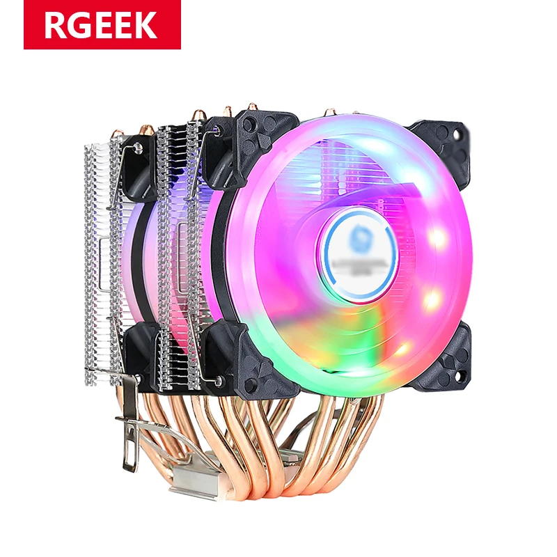 RGEEK Aluminum Heatsink 90MM ARGB Tower Fan LGA 115X 1700 2066 Fans And ...