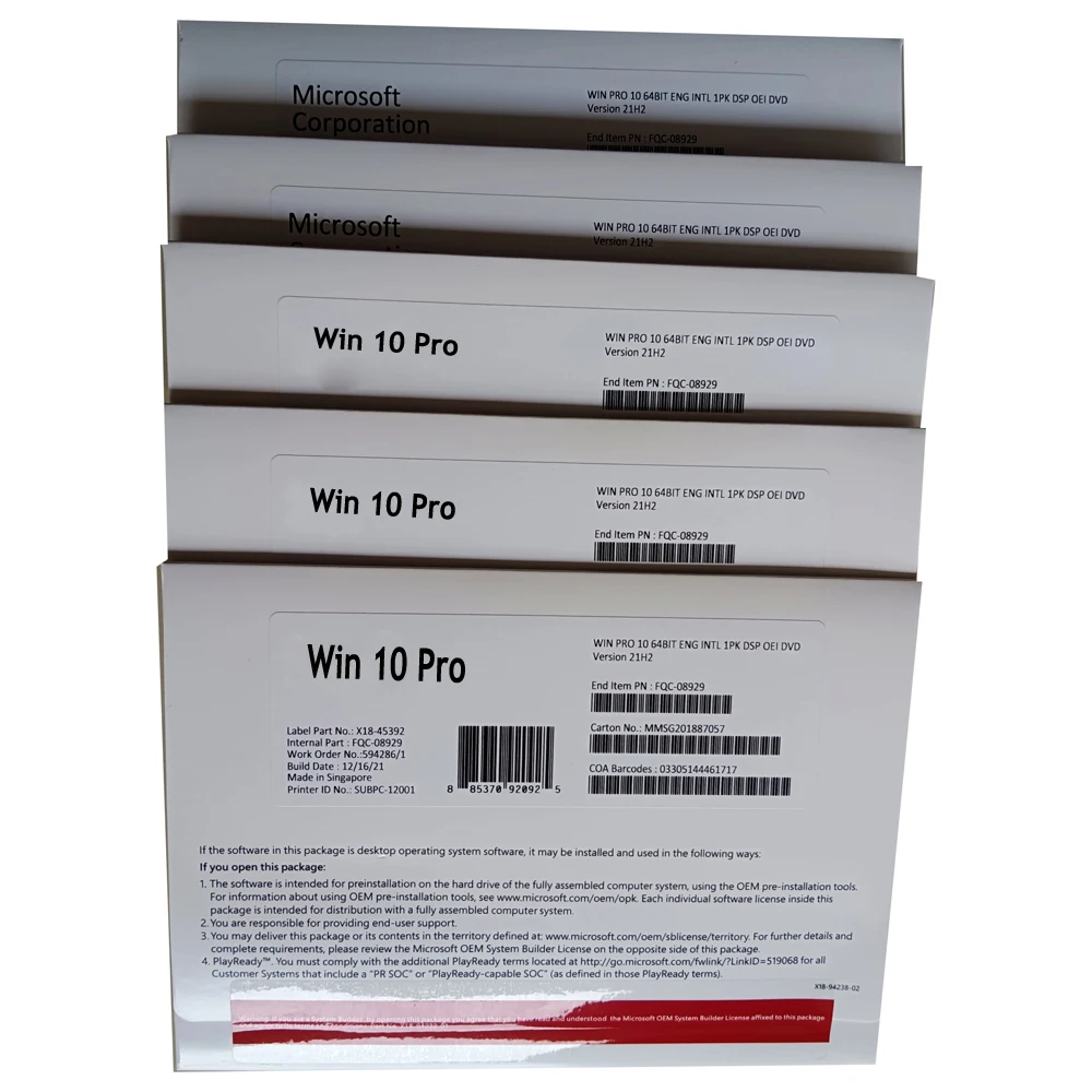 Wholesale Win 10 Professional Licence Key Online 24hours Coa Silver ...