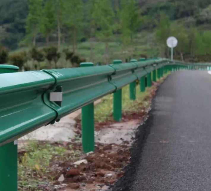 Stainless Steel W Beam Steel Anti-collision Highway Guardrail Crash ...