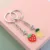 Promotion Fruit Key Ring Soft Pvc Keychain Cartoon Key Chain - Buy ...