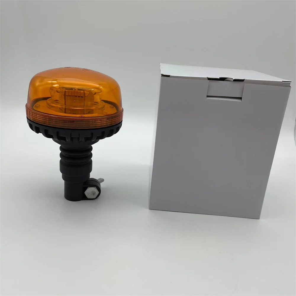 R65 Led Rotating Warning Strobe Beacon Light Tractor Emergency Amber ...