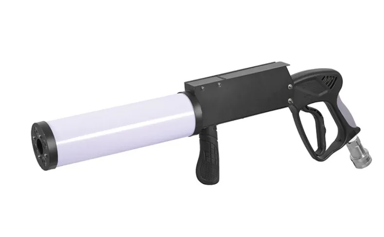 Nightclub Decor Iron Gas Column Gun Stage Fog Machine with Smoke Jet ...