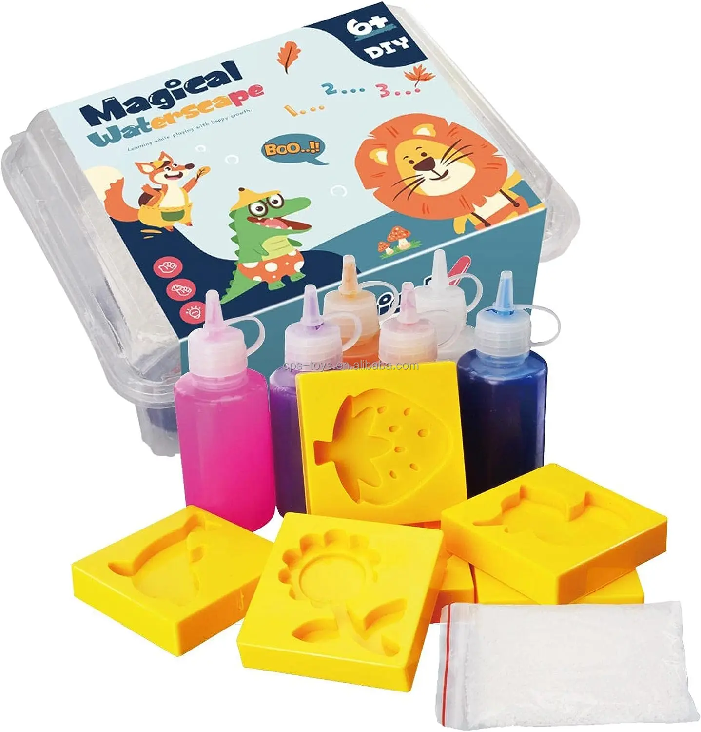 DIY Magic Water Elf Creative 3D Magic Gels Kit for Christmas