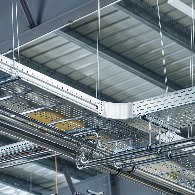 Standard And Covers Riser Cable Tray Holder Trough Type Cable Tray ...