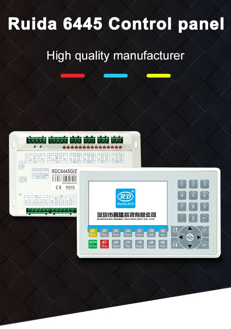 Ruida Control Panel and Mainboard/ Ruida Co2 Laser DSP Controller Model ...