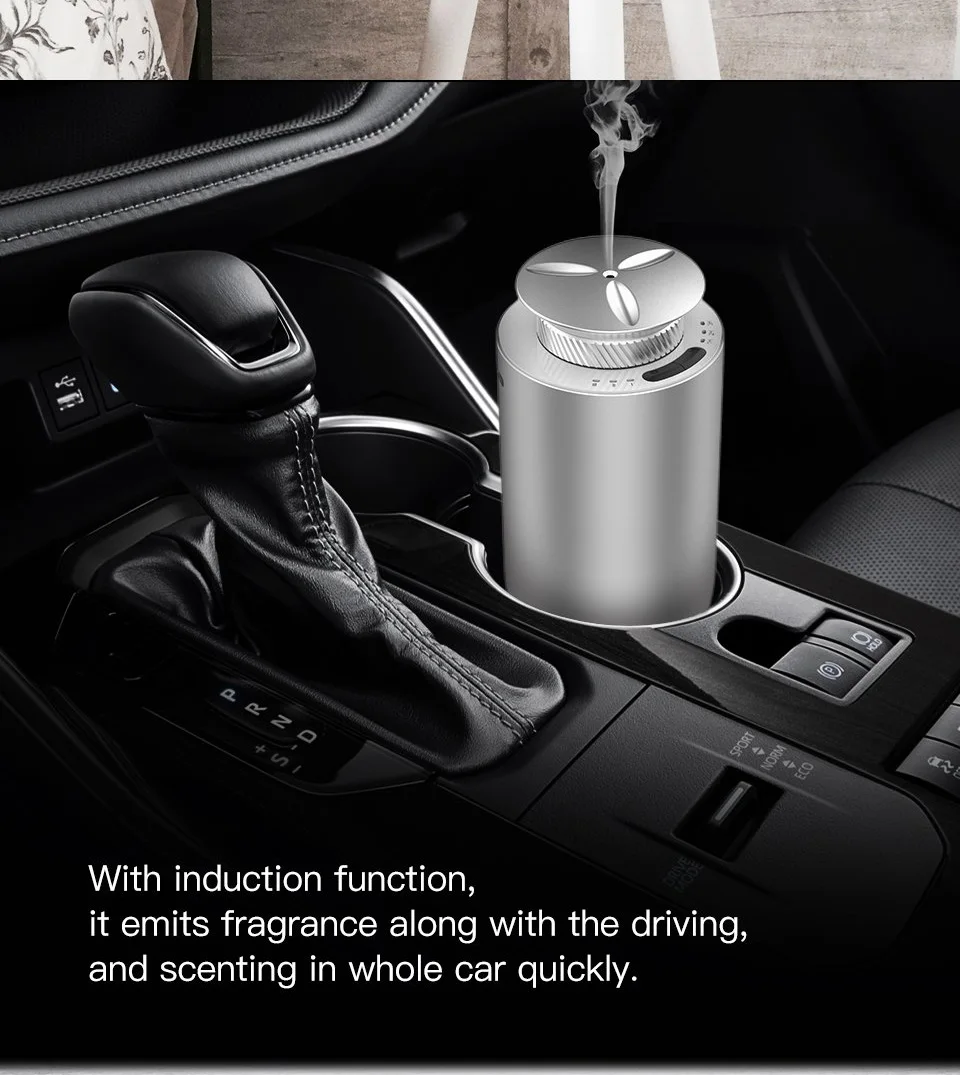 Car Essential Oil Diffuser - Custom USB Rechargeable