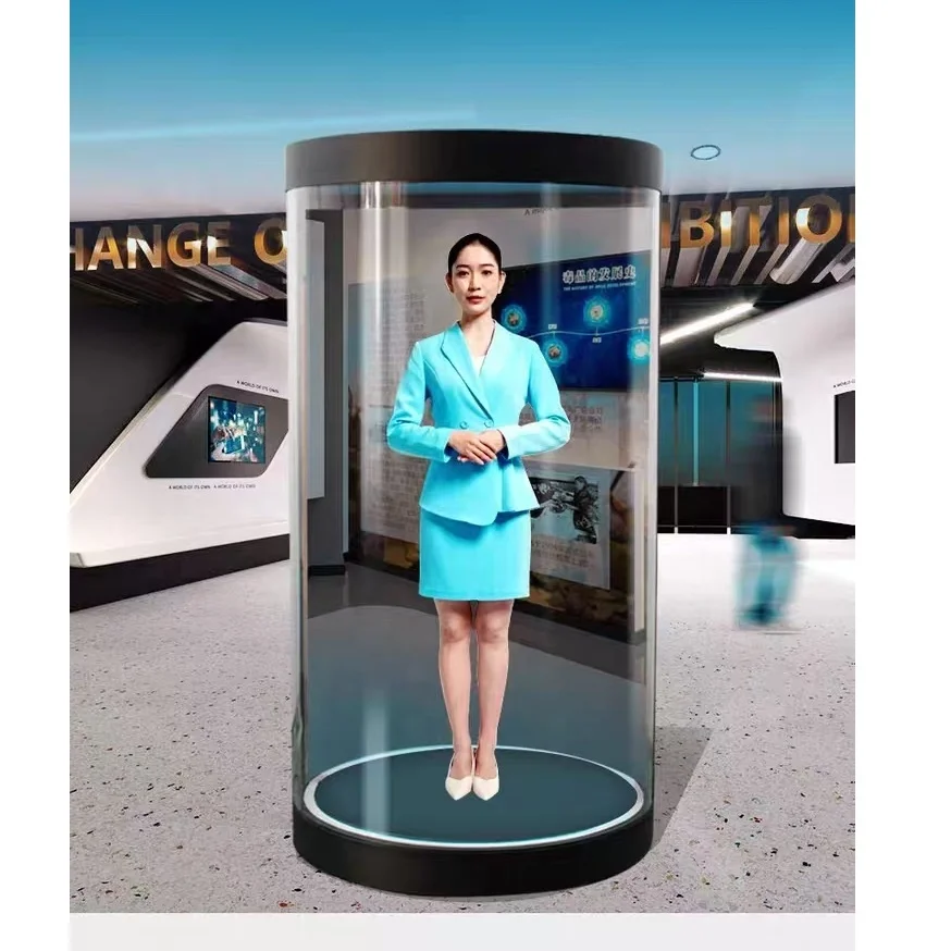3D Hologram Cylinder - Innovative Interactive Holograms