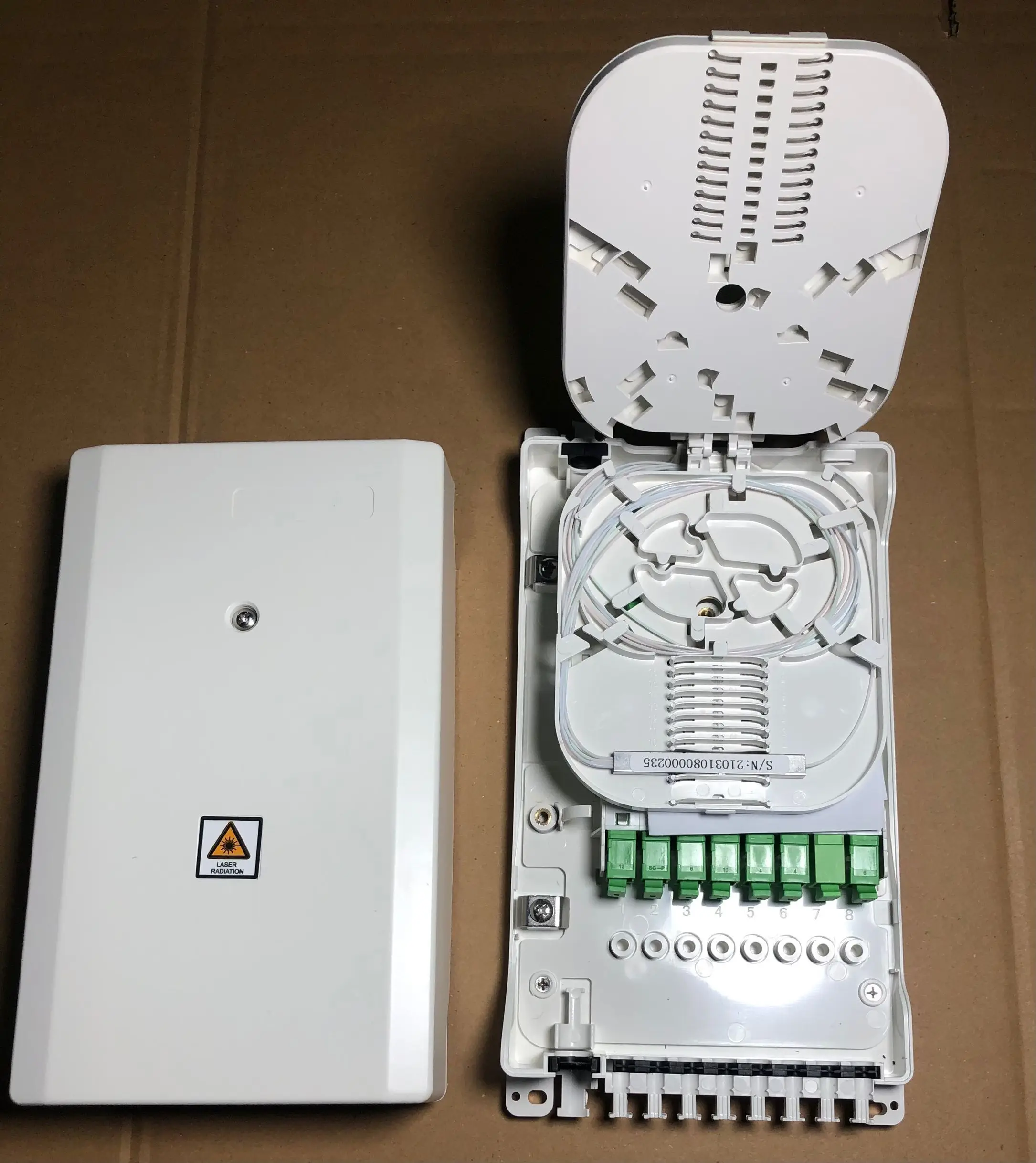 8 Port Indoor Fiber Optic ATB FTTH Terminal Box - Wirenet