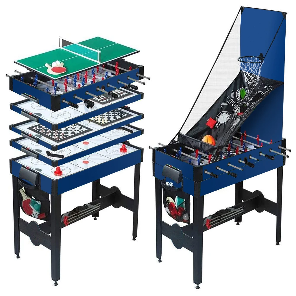 12 In 1 Multi Game Table Function Combo Multi Sports Game Table Board ...