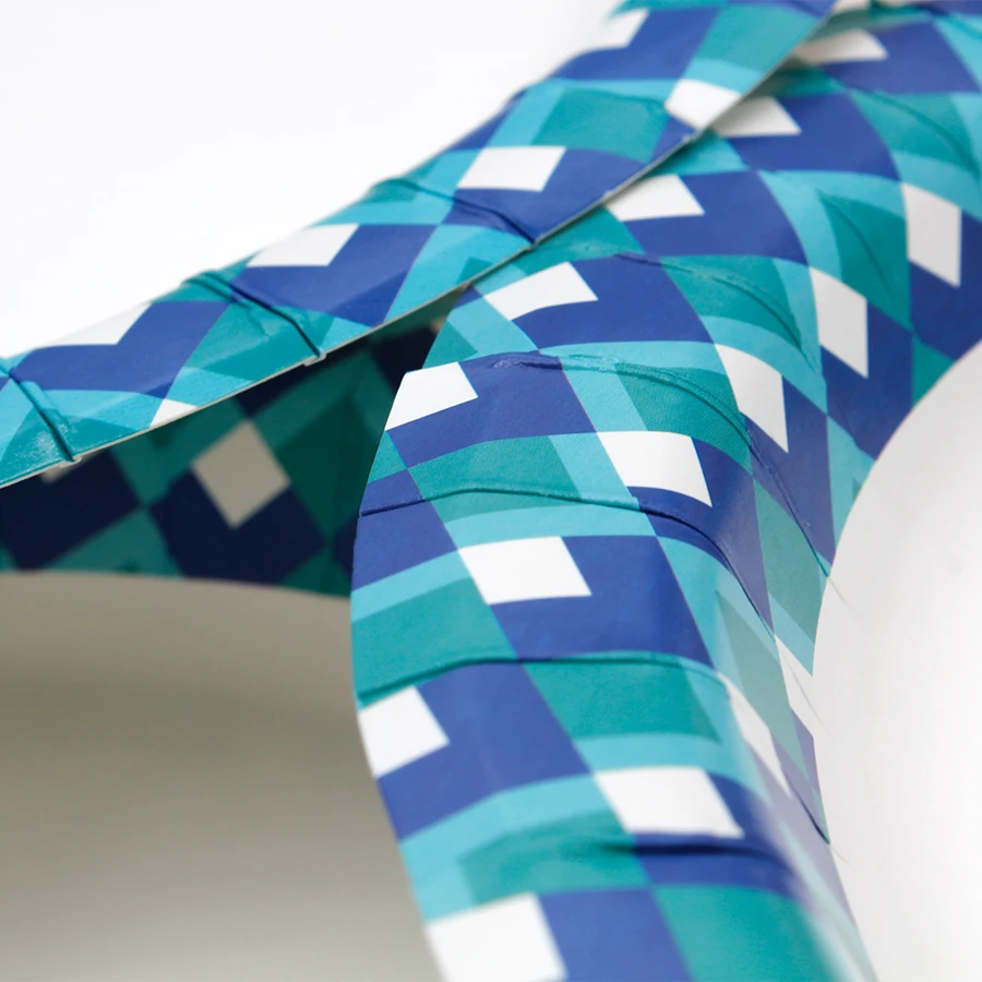 Ready To Ship Dixie 10 Inch Disposable Party Paper Plates Blue Design ...