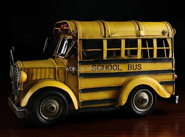 Vintage School Bus Models - Perfect for Home Decor Gifts