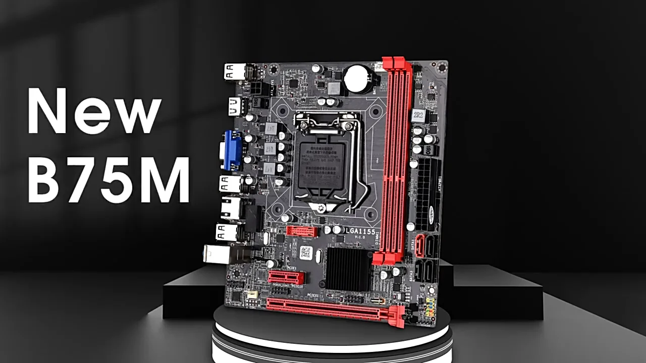 Source Factory B75M Mother Board SATA LGA1155 Chipset La