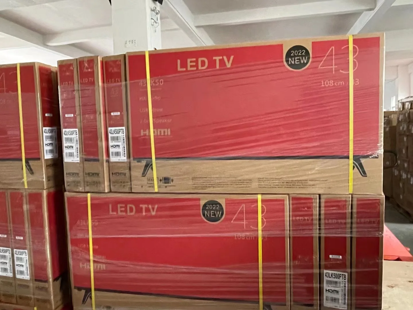 OEM Smart TV Screen - Borderless 4K Television 43 Inch