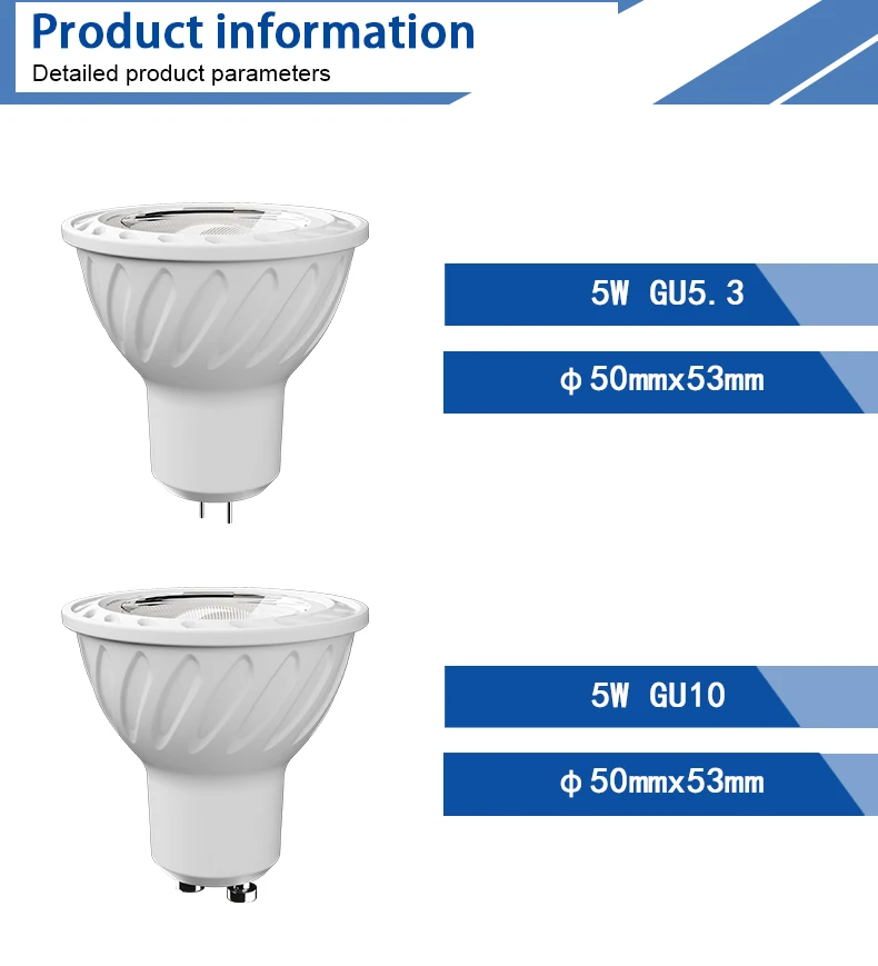 Mr16 Mr11 Led Spot Lamp Gu10 5w Gu 10 Led Lamp Bulb Led Spot Light Gu10 ...