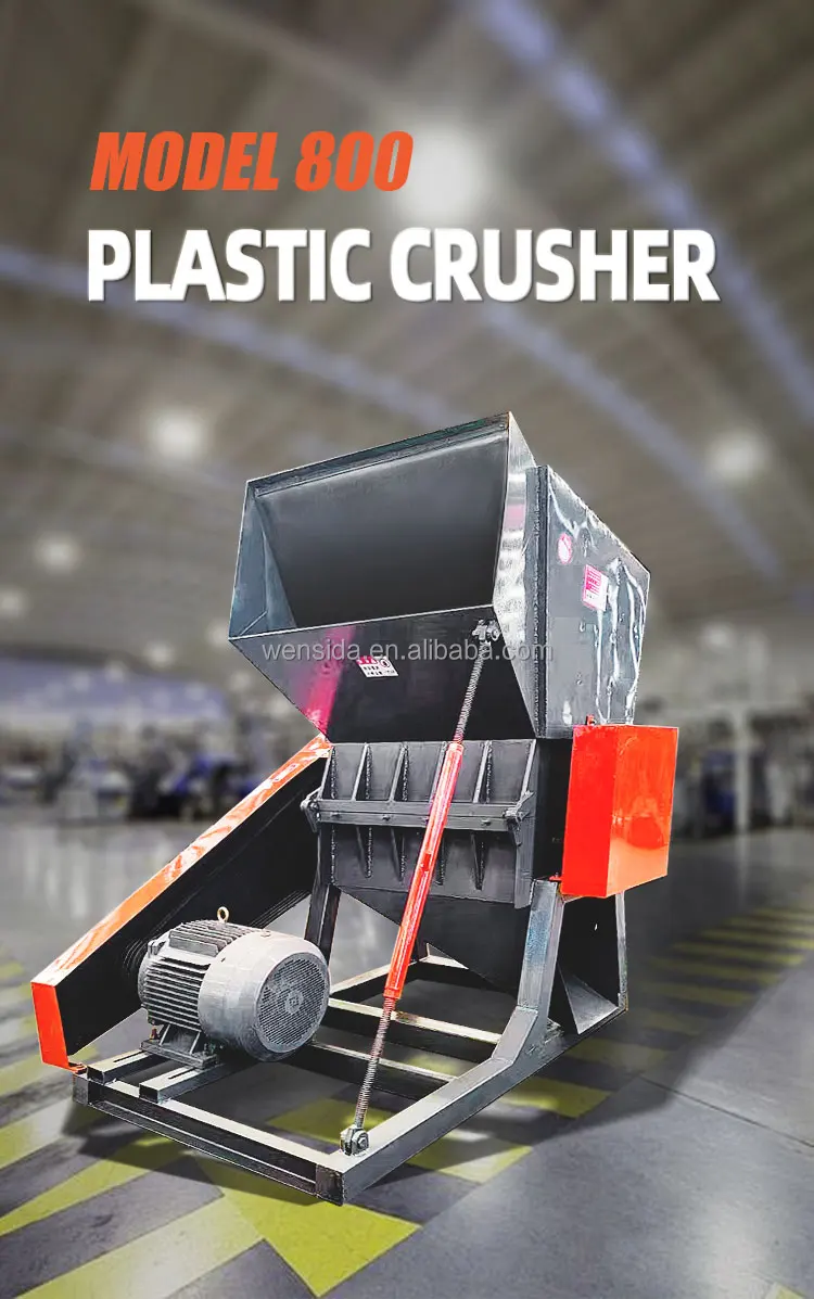 Silent Machine Side Plastic Crusher Low Speed Injection Molding - Buy ...