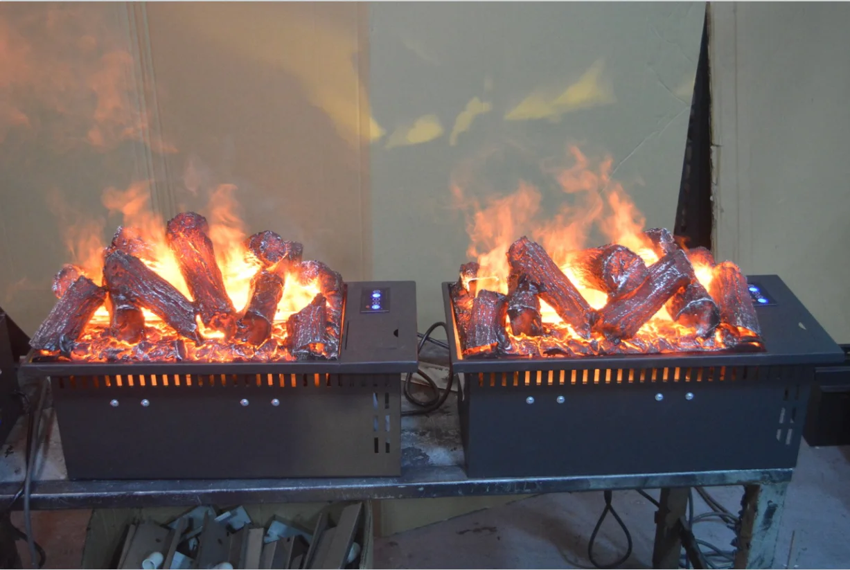 3D Water Steam Fireplace - Modern, Anti-Charcoal Burning