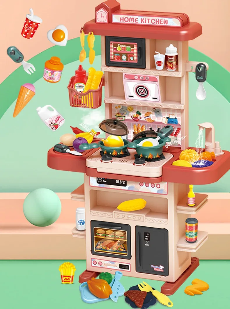 Luxury Simulation Big Size Music Light Cooking Table Pretend Play ...