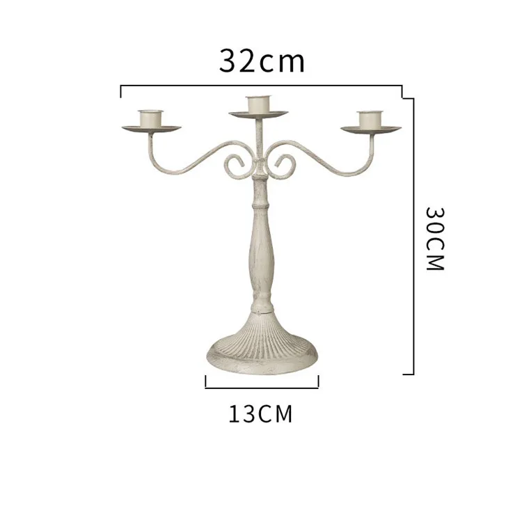 European Wedding Candelabra Metal Wedding Decoration Table Centerpieces ...