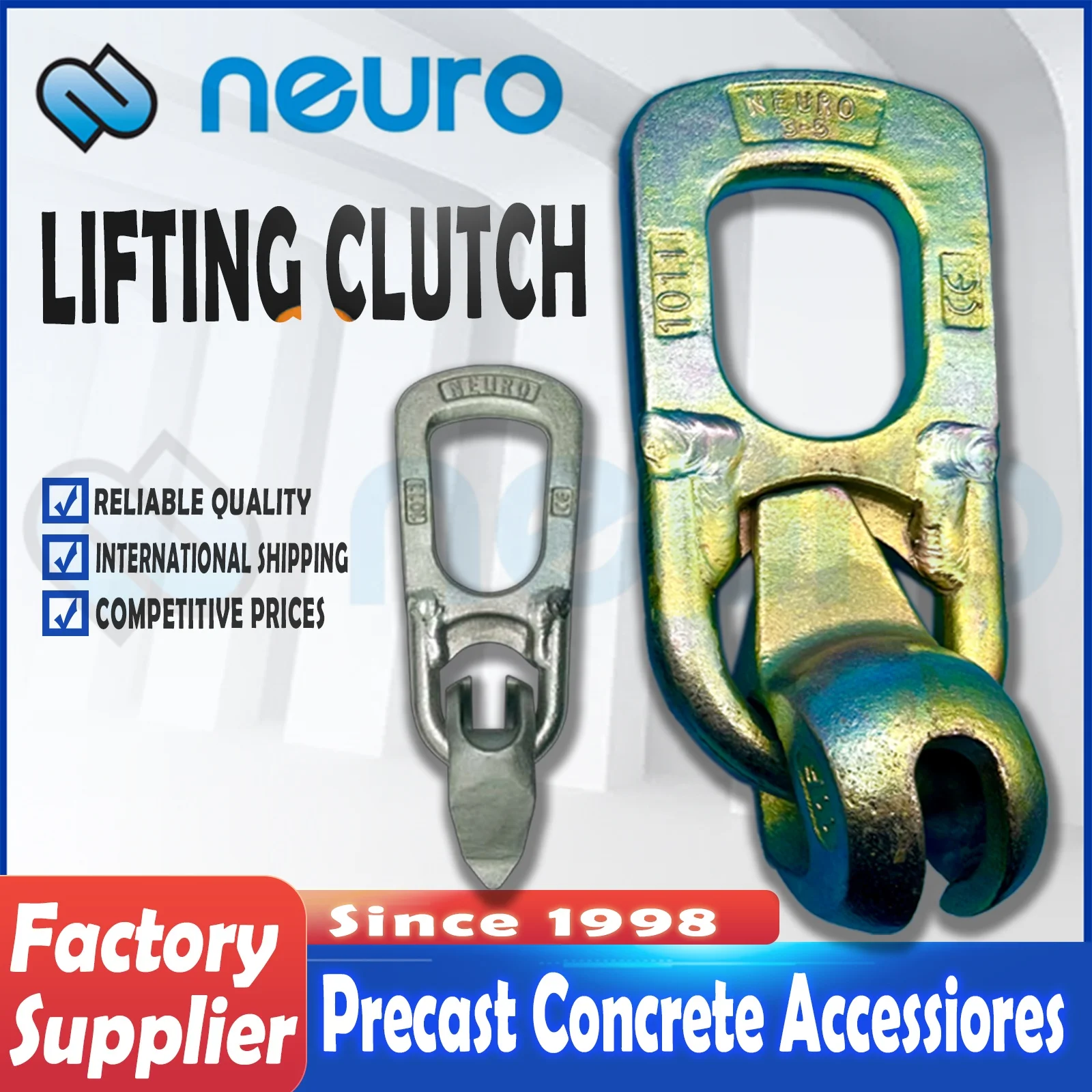 NEURO Hardware - Durable 2.5ton Lifting Clutch Solutions