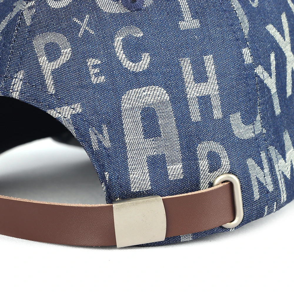 High Quality Customizable Men's Baseball Cap Denim Fabric With 3d ...