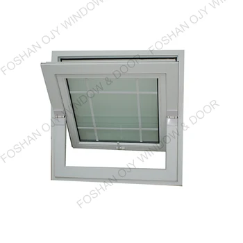Foshan House Pvc Center Pivot Windows Residential Upvc Middle Hung ...