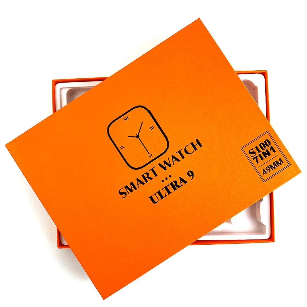 7 In 1 S100 Ultra Smart Watch Series 9 Sport Fitness Tracking 49mm ...