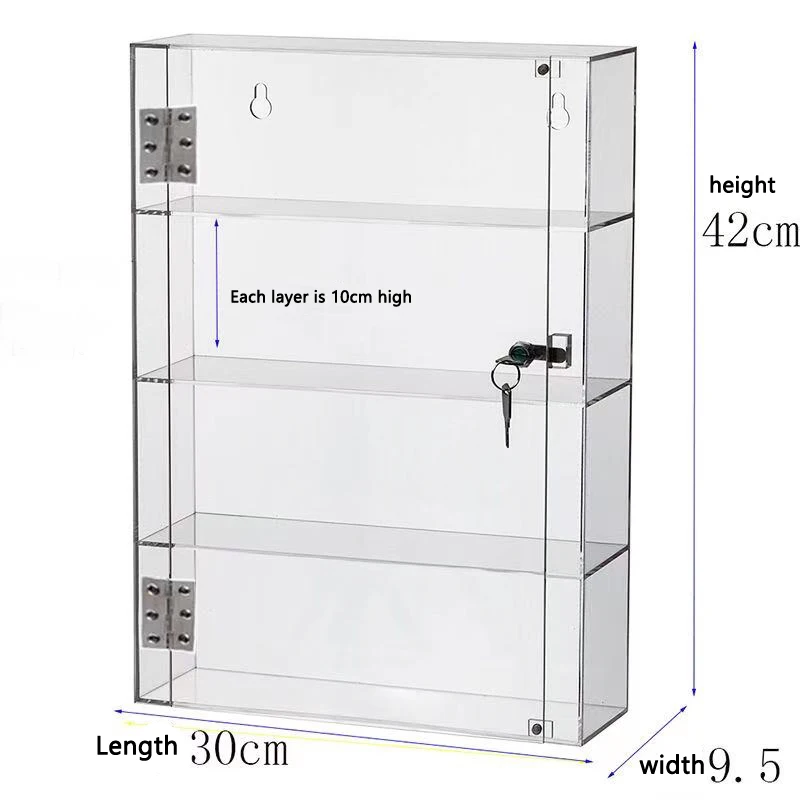 Secure and Stylish Acrylic Display Cabinets - YIJINYUAN