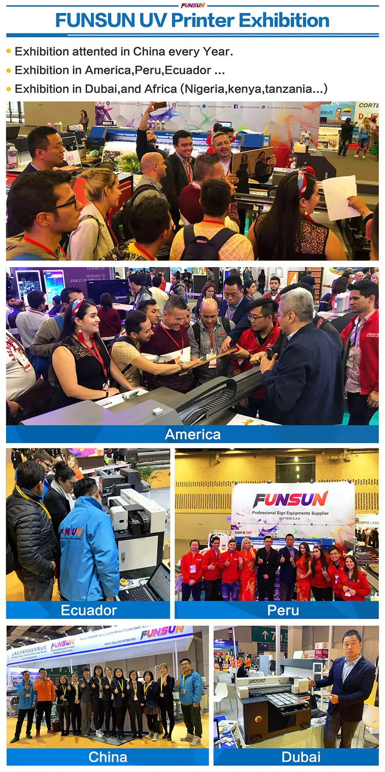 Funsun Direct Sale 9060 A1 Uv Flatbed Printer Large Format Led Uv ...