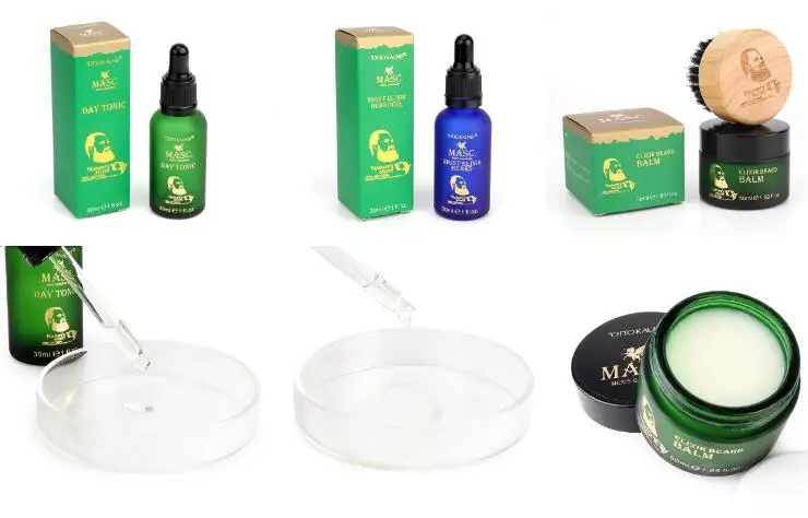 Barba Shop Men's Skin Care - Beard Growth Kit Oil
