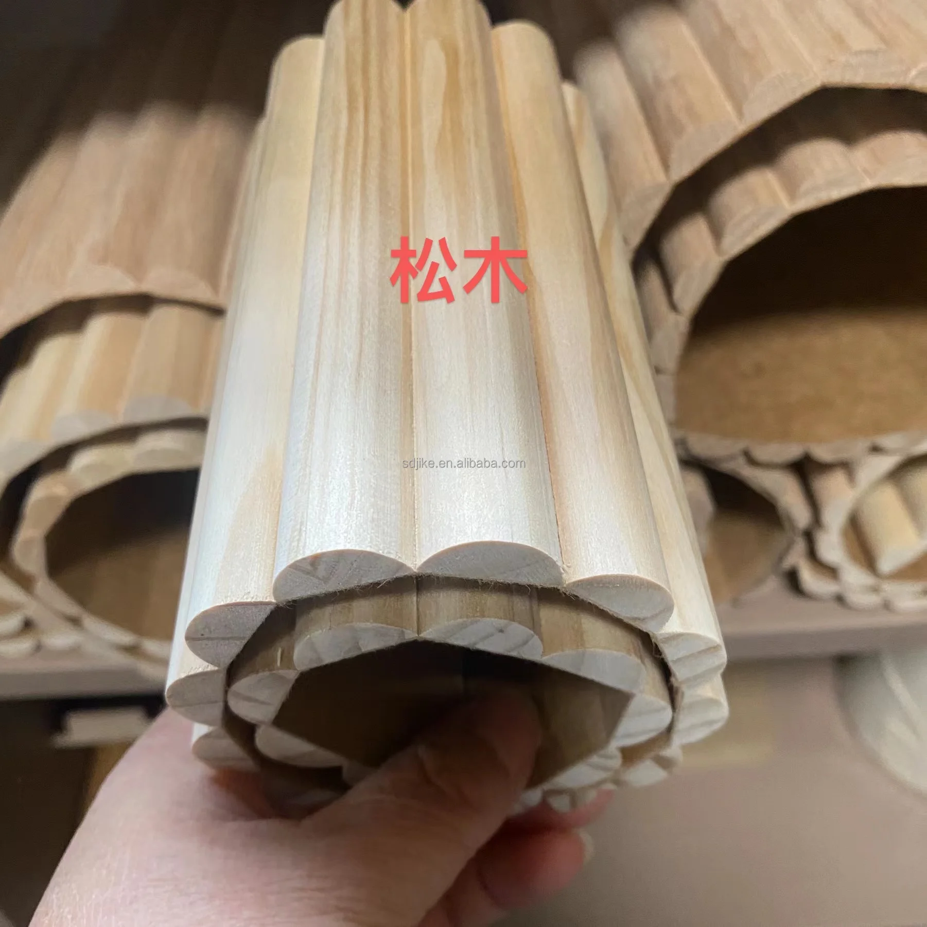 Flexible Wood Veneer MDF Wall Panel Bending MDF Cladding