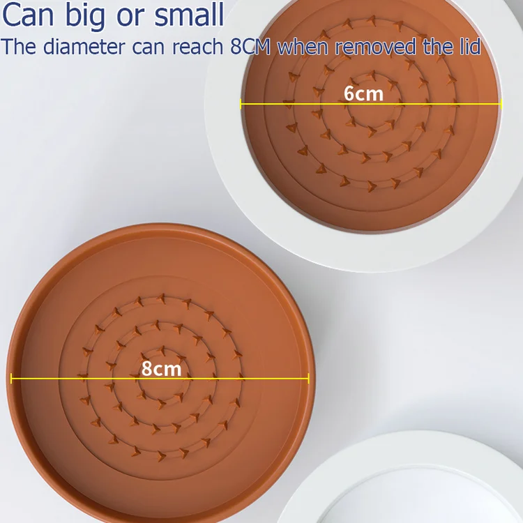 Circular Heavy-Duty Adjustable Chair Leg Pads Non-Slip Stackable Sofa ...