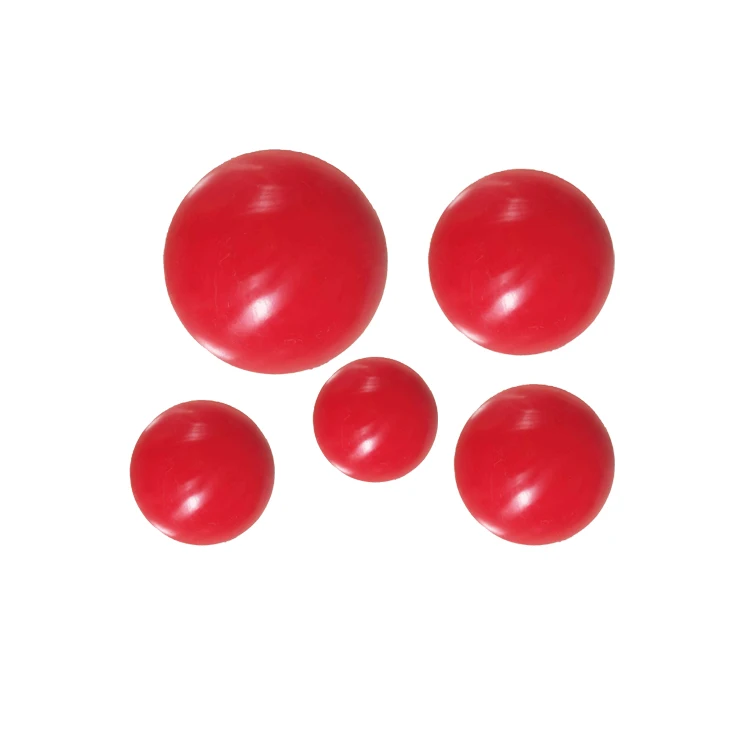 High Quality Silicone Balls Solid Round Natural Rubber Custom Colors ...