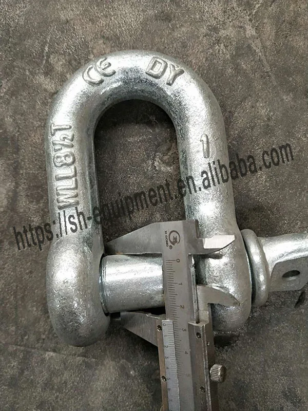 G2150 Bow Shackle with Safety Bolt Pin - Heavy Duty Steel