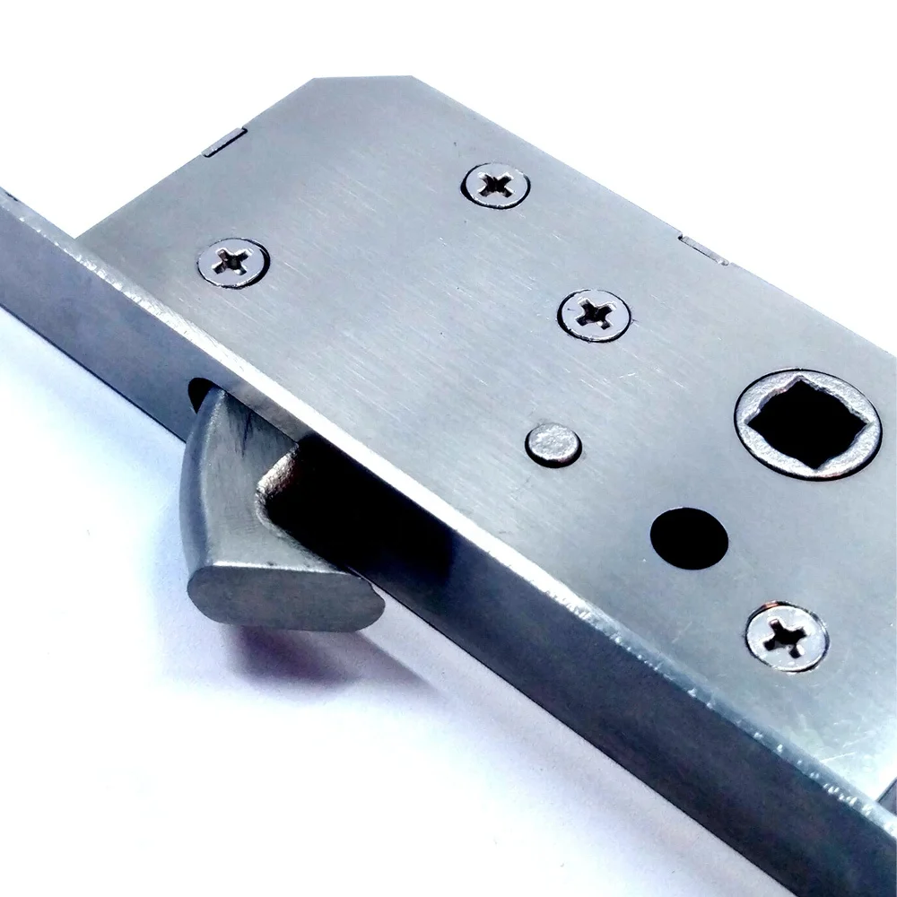 Aluminum Alloy Framed Glass Door Lock Mortise Hook 35mm 50mm Stainless ...