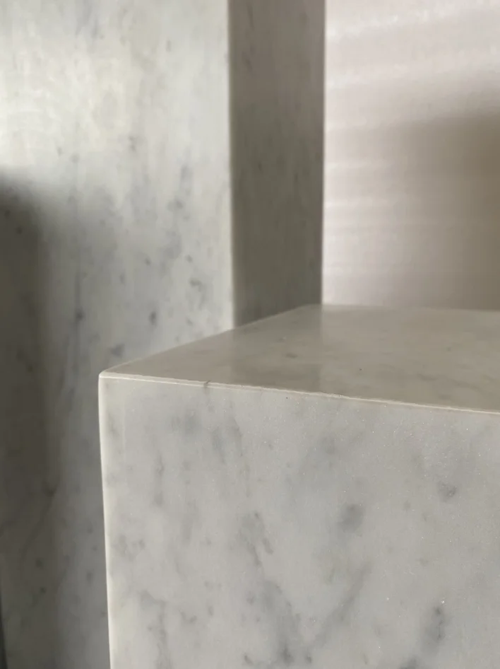 Travertine Cube & Plinth - Modern Simple Design Solutions