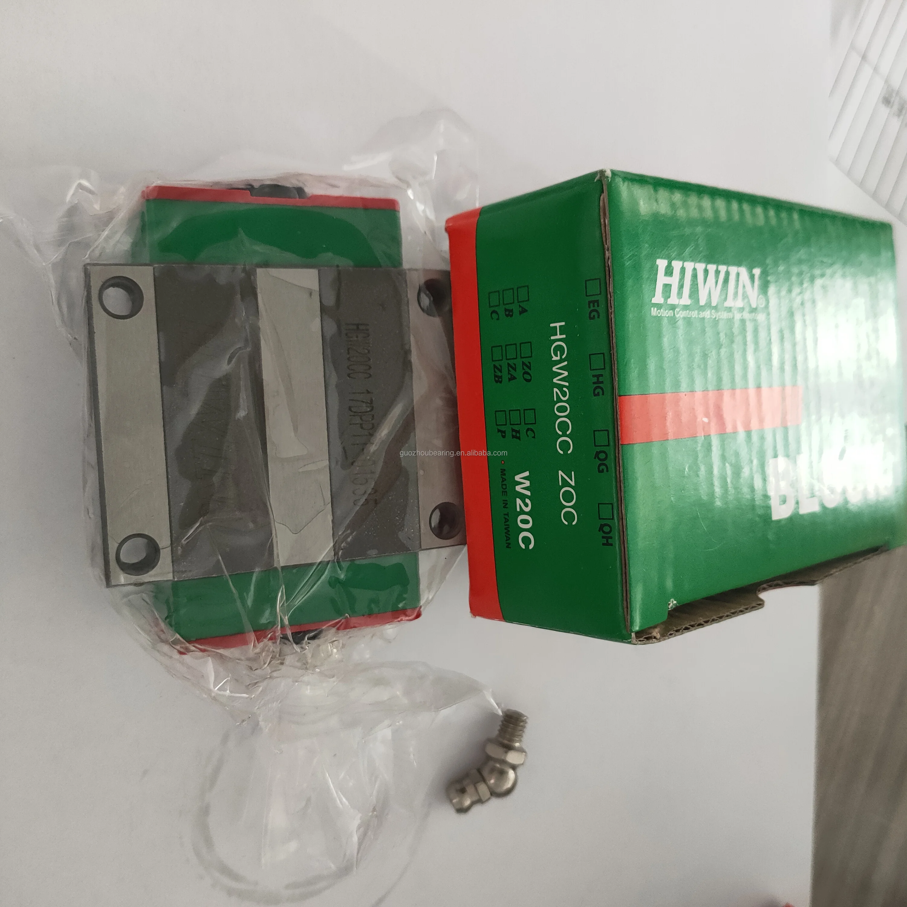 Original Hiwin Linear Guideway Linear Guide Bearing Linear Guide Block Hgw20cc Hgw20hc Buy