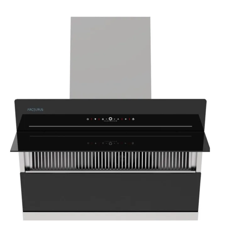 Slanted Stainless Steel Wall Mounted Kitchen Range Hood - Buy 60cm/75cm ...