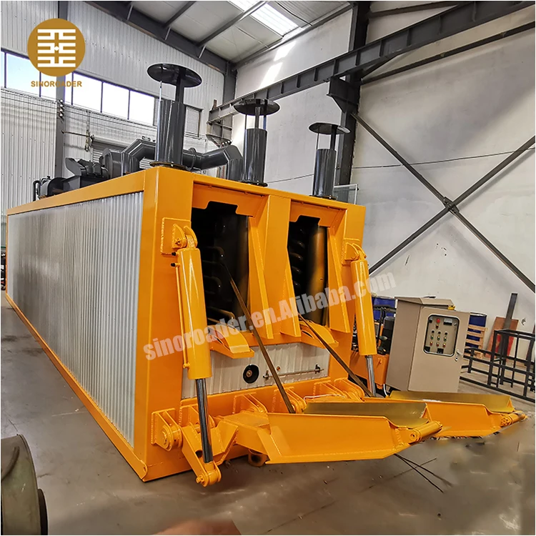 Road Construction Machine Barrel Bitumen Melting Machine For Mix ...