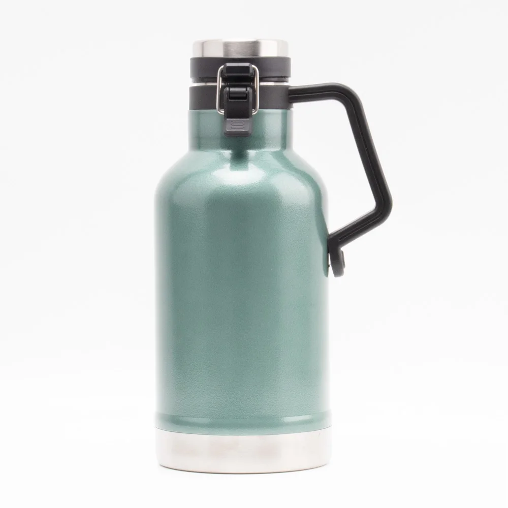 Growler 64oz Classic Stainless Water Thermos Bottle Vacuum Cup 1900ML ...