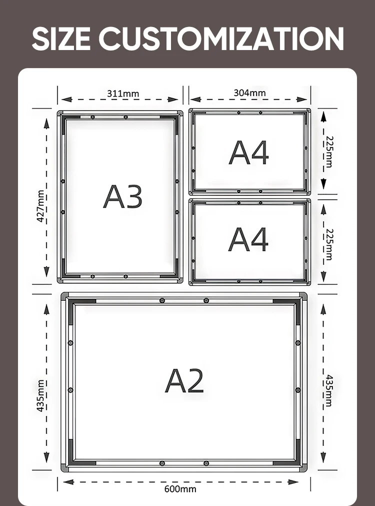 Shop Outdoor Ultra Thin Light Box - Perfect for Advertising