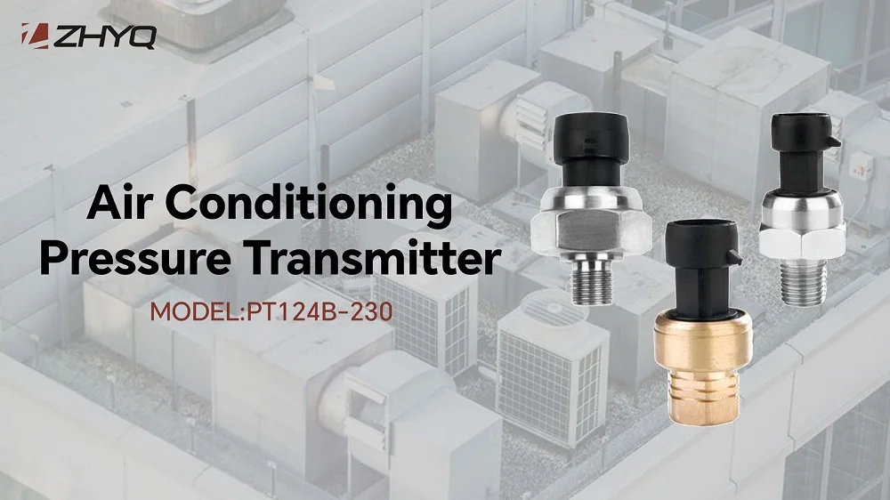 Hvac System Air Compressor Pressure Sensor With Packard Connectors ...