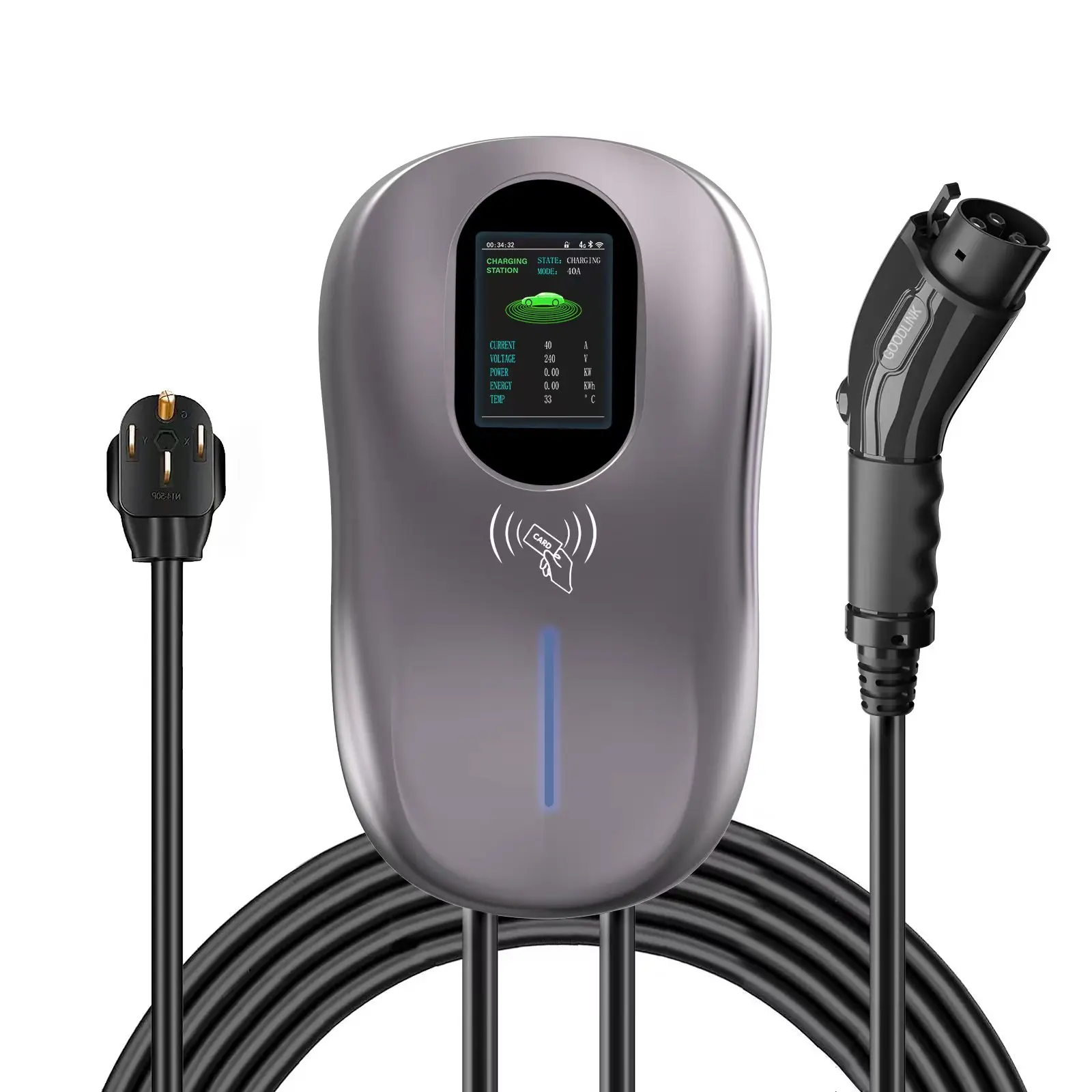 Ev Charger Electric Vehicle Safety Charging Pile Electric Vehicle Car ...