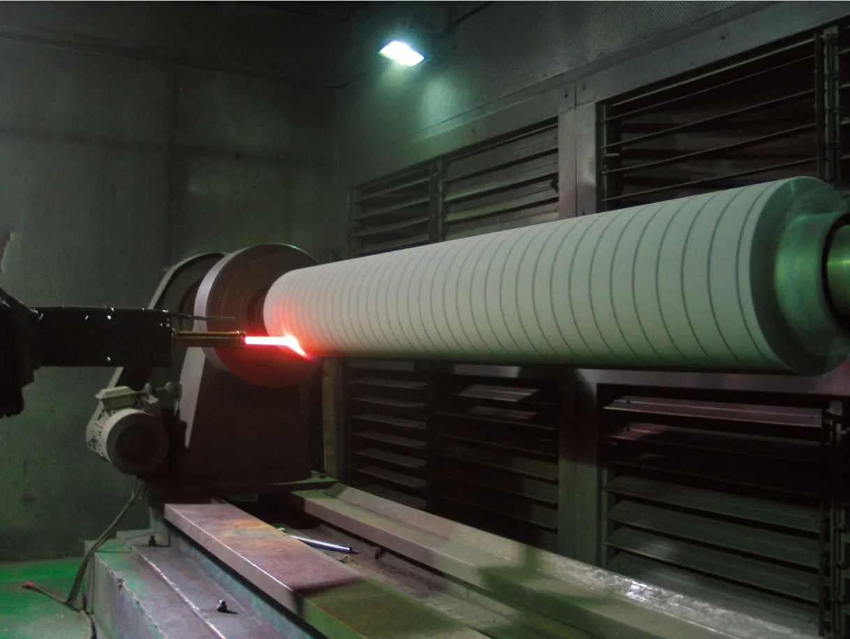 Corrugating Flute Gluing Pressure Roller - High Precision & Low Noise