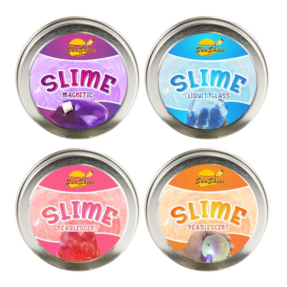 2022 20+type Glitter Exciting Magnetic Putty Slime Sequins Non-toxic ...