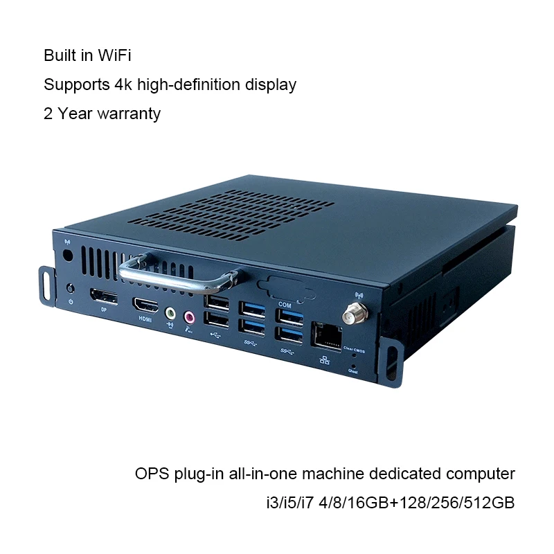 Customized Embedded Pc X86 Ipc 12v Server I3 I5 I7 Cpu Linux Fan Small Factor Ops Computer - Buy ...