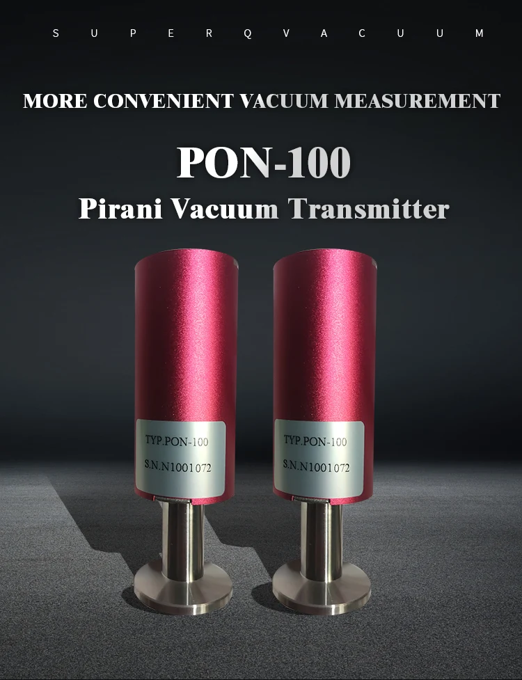 High Precision Intelligent Pirani Vacuum Gauge Sensor RS485