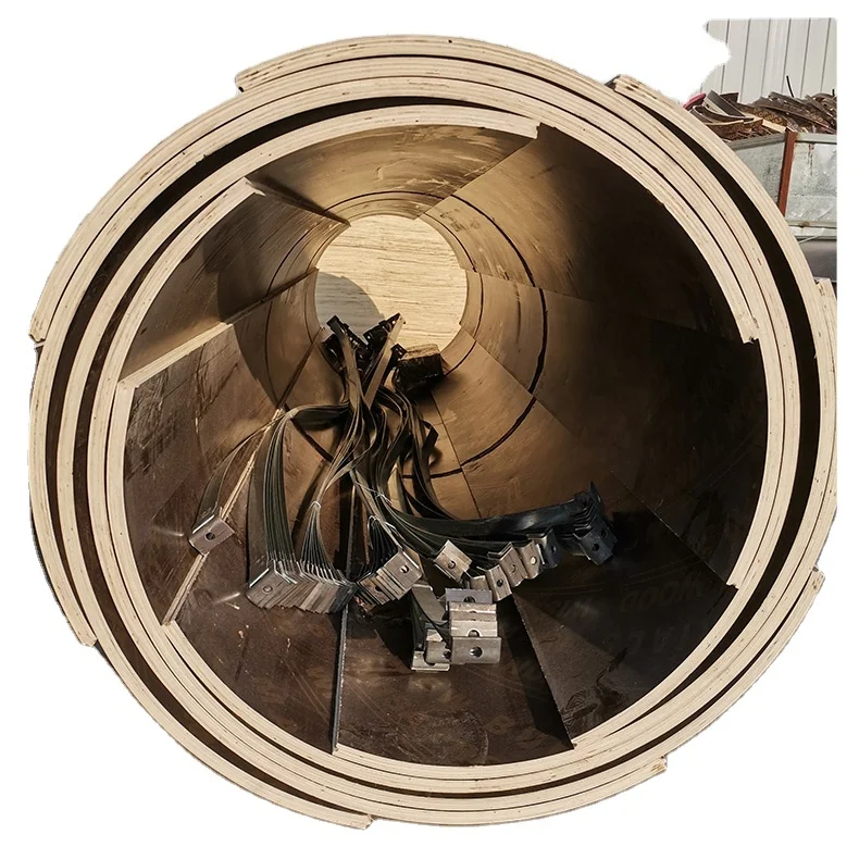 Wooden Construction Circle Column Formwork,Easy Installation And ...