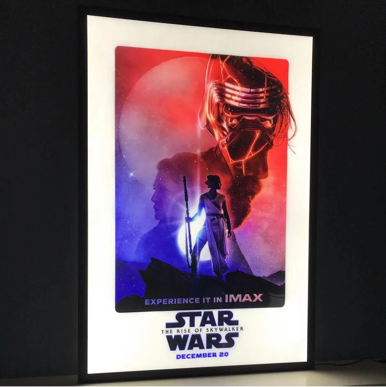 Indoor Advertising Led Light Up Lightbox Film Led Sign Home Theater ...