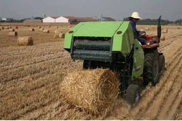 3 Point Tractor Mounted Pto Mini Round Hay Straw Baler Machine For Sale ...